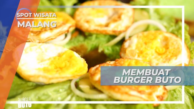 Burger Buto, Kuliner Unik yang Bikin Kamu Kenyang Maksimal, Malang