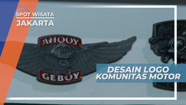 Desain Logo Komunitas Motor Jakarta yang Nyentrik dan Unik