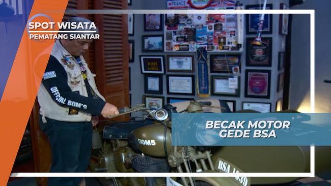Becak Motor BSA, Warisan Sejarah Transportasi Kota Pematang Siantar