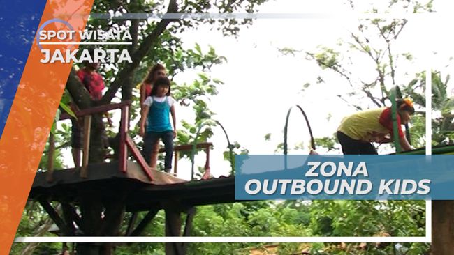 Mencoba Bermain di Zona Outbound Kids yang Menantang, Jakarta