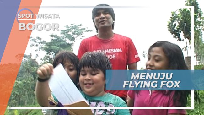 Meluncur ke Bawah, Menuju Permainan Flying Fox, Bogor