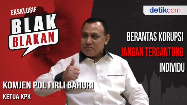Blak-blakan Firli Bahuri, Saya Tidak Pernah Membawa Dendam