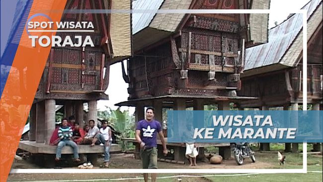 Wisata ke Marante, Melihat Tongkonan Rumah Adat Tana Toraja