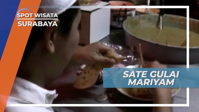 Sate Gulai Mariyam, Cocolan Roti dan Kambingnya Menjaga Stamina di Surabaya