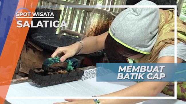 Beradu Karya, Serunya Membuat Batik Dengan Teknik Cap, Salatiga