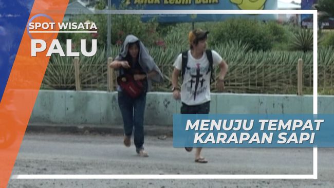 Menuju Tempat Karapan Sapi Binangga Sulawesi Tengah