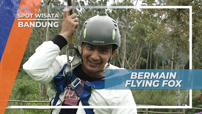 Flying Fox, Wahana Outbond Terseru Taklukkan Ketinggian, Bandung
