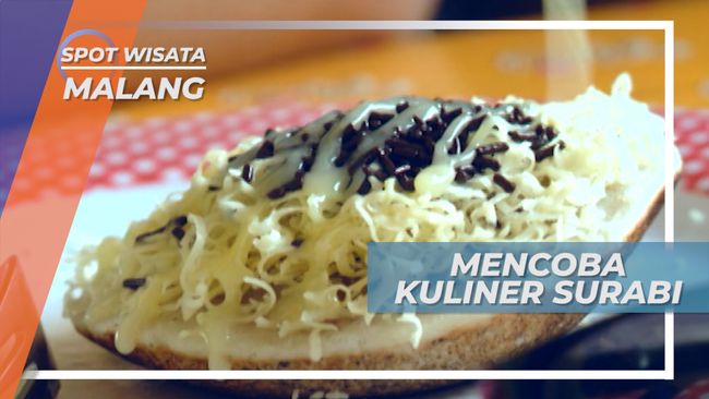 Mencicipi Surabi, Kuliner Manis Legit Khas Kota Bunga, Malang