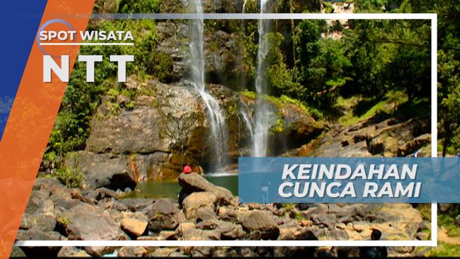 Cunca Rami, Pesona Keindahan Air Terjun di Tengah Hutan, Flores