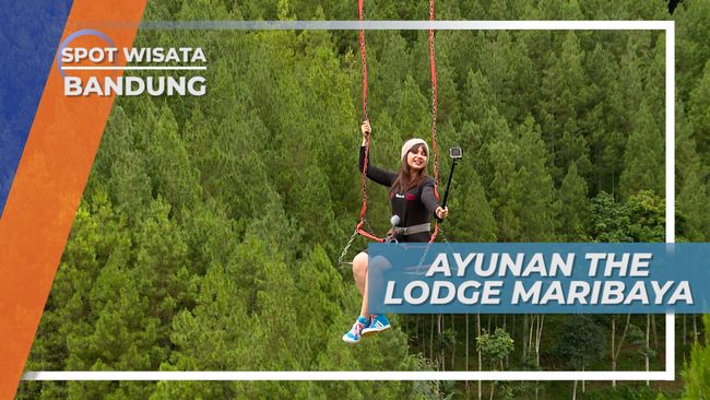 Mountain Swing, Ayunan di Atas Lembah Maribaya, Bandung
