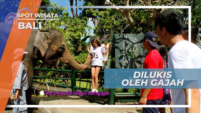 Elephant Safari, Coretan Seni Dari Lukisan Gajah Ramona, Bali