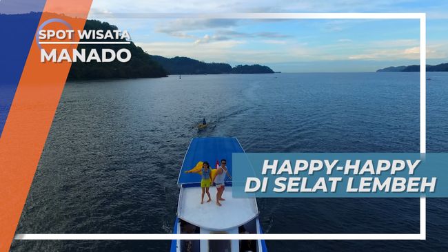 Menikmati Panorama Indah di Selat Lembeh, Manado