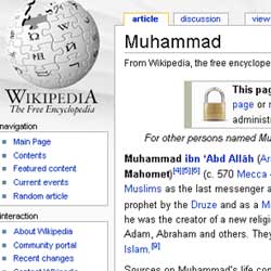 Pajang Wajah Nabi Muhammad, Wikipedia Dikecam