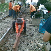 KA Lancar Kecepatan Rendah, Rel akan Diganti