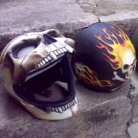 Helm Motor Ala Tengkorak