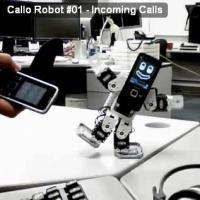 Cally dan Callo, Robot Unik dari Ponsel