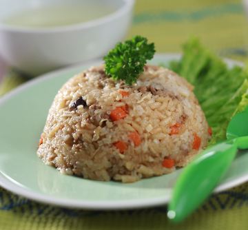 Resep Nasi: Nasi Tim Daging