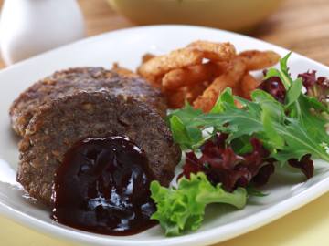 Resep Burger: Burger Sapi Jamur