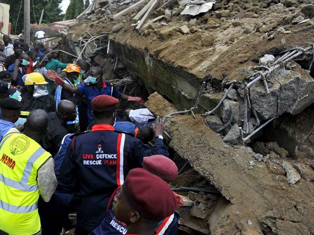 Gedung Runtuh 19 Orang Tewas