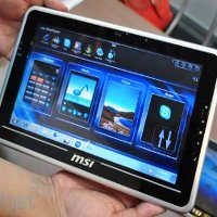 MSI WinPad 100 Usung Atom dan Windows 7