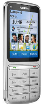 Nokia Hadirkan C3 Layar Sentuh