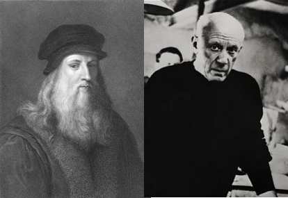Da Vinci dan Picasso Sukses Karena Mengidap Disleksia