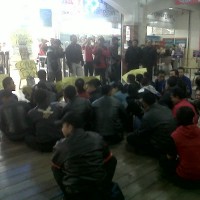 6 Bulan Gaji Belum Dibayar, Eks Satpam Demo Carrefour PVJ