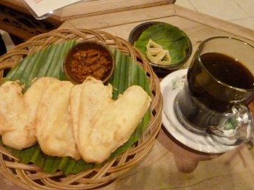 Pisgor Sambal Roa plus Kopi Sidikalang Mantap!
