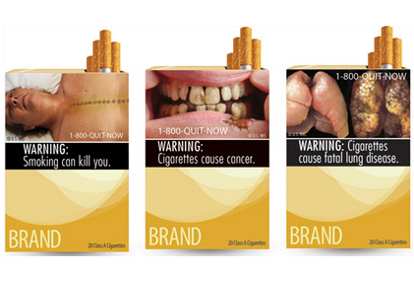 9 Gambar Seram Baru di Bungkus Rokok Amerika