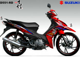 Suzuki Rilis Shogun Axelo 125 Versi Yoshimura