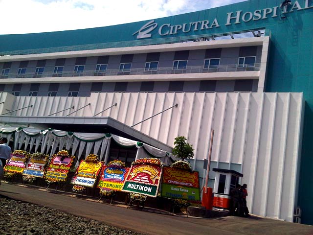 Rumah Sakit Pertama Ciputra Diresmikan