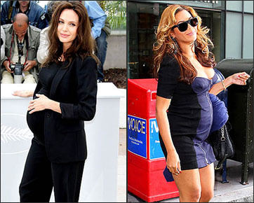 Selebriti Hamil Bergaya dengan High Heels