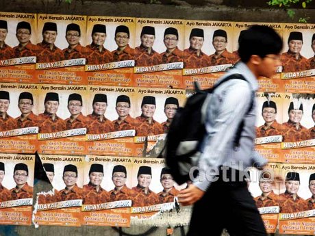 Perang Poster dan Iklan, KPU DKI Ingatkan Cagub Agar Beretika