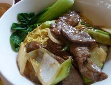 Resep Mie: Mie Sapi Sayuran