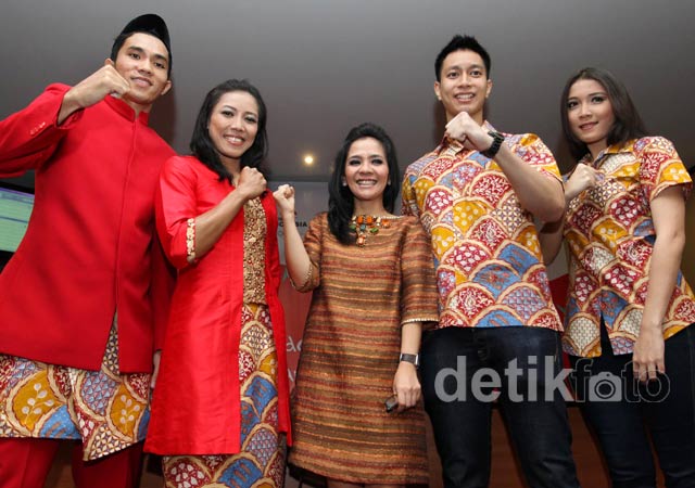Batik Jadi Seragam Kontingen Indonesia di Olimpiade