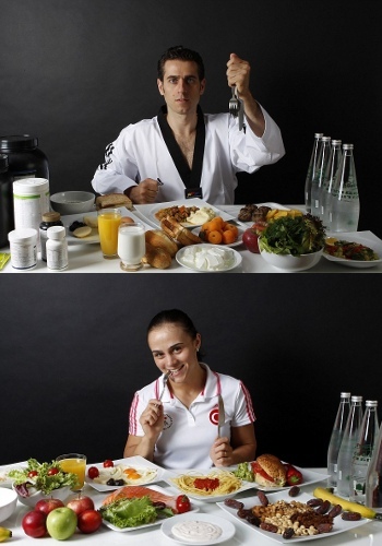 Inilah Menu Makan Para Atlet Olimpiade!