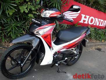 Honda Supra X125 Pakai Lampu LED, Amankah?
