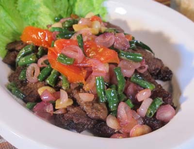 Resep Daging: Empal Gepuk Sambal Bawang