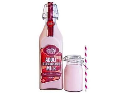 Susu Strawberry Khusus Untuk Dewasa