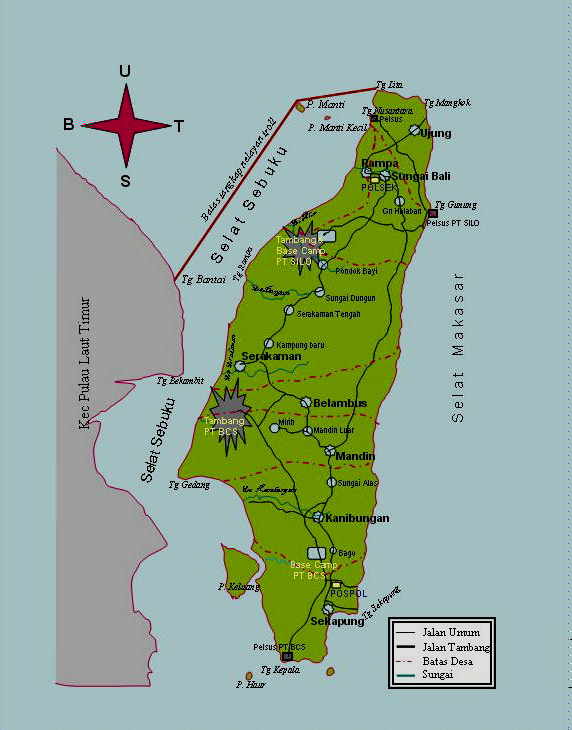 Perjalanan menuju Pulau Sebuku