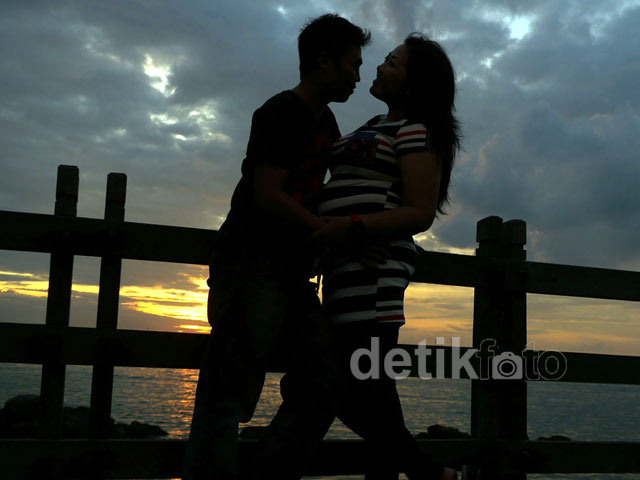 Senja di Pantai Ancol