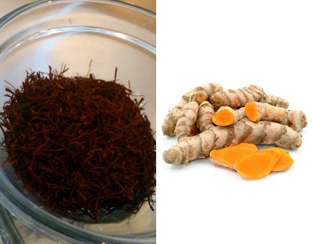 Saffron dan Kunyit, Pewarna Kuning Alami Kaya Khasiat