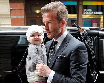 Kebersamaan David Beckham Bersama Putri Kecilnya, Gemes!