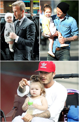 Kebersamaan David Beckham Bersama Putri Kecilnya, Gemes!