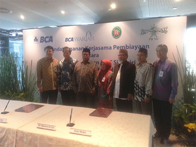 BCA Syariah Berikan Fasilitas Pembiayaan Koperasi BMT - UGT Sidogiri