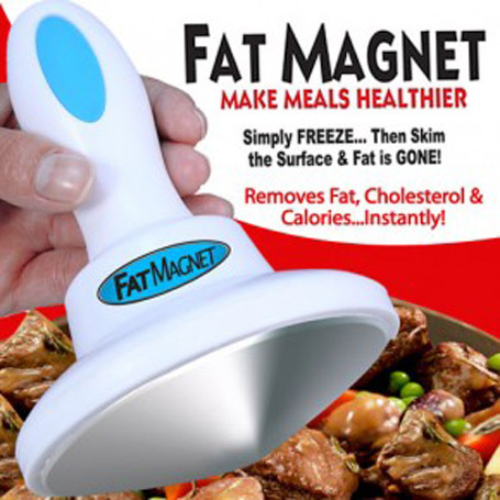 Dengan Fat Magnet Lemak Makanan Tersedot seperti Kena Magnet