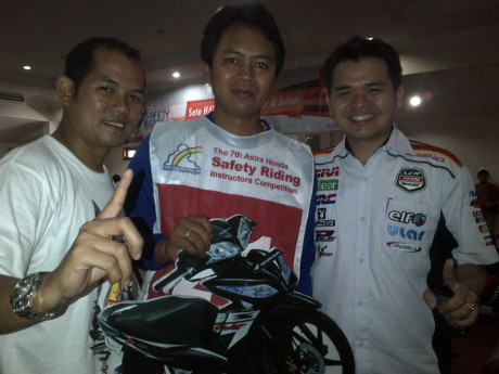 Pria Bandung Ini Siap Ikuti Lomba Safety Riding di Jepang