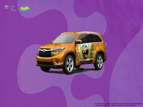 Ini Mobil Khusus Spongebob