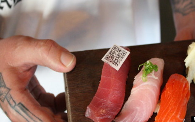 Pastikan Ikan Tidak Palsu, Restoran Sushi Ini Sajikan Sushi dengan Barcode