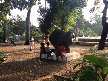 Malam Hari,Taman Waduk Grogol Sering Jadi Tempat Mesum